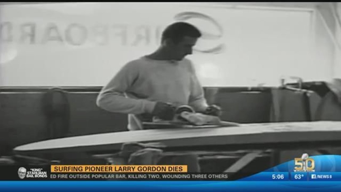 Larry Gordon, surfing visionary, dies at 76 | cbs8.com