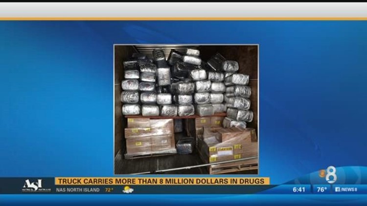 7 tons of drugs seized in Southern California | cbs8.com