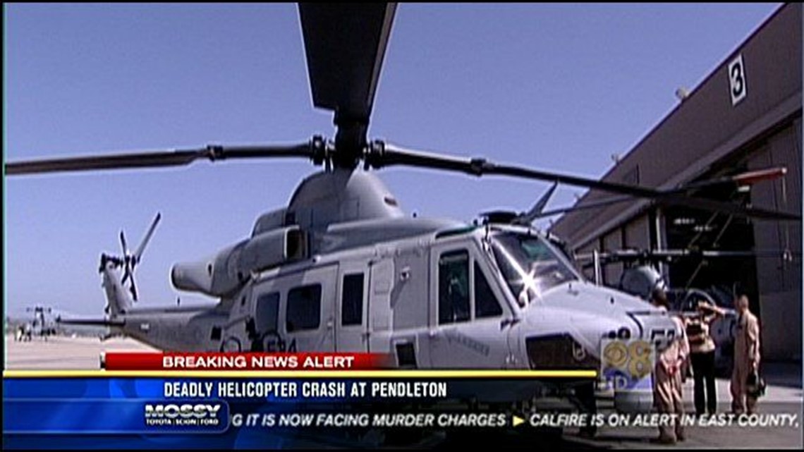 Marine killed in Camp Pendleton helicopter crash identified | cbs8.com