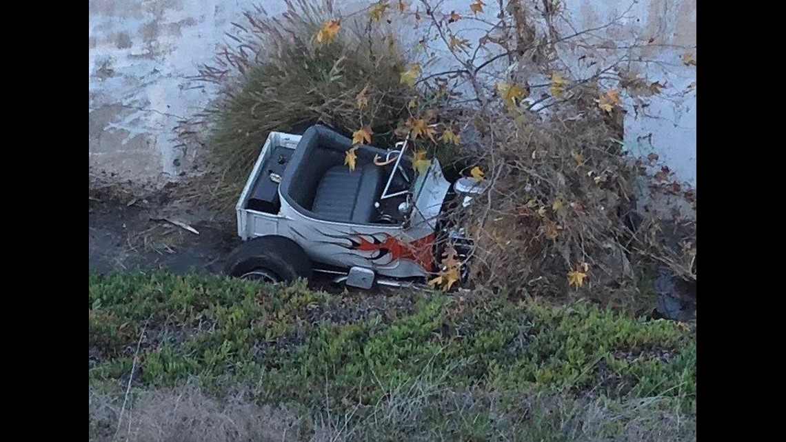 Police: Man crashes Ford Model T, taken to hospital | cbs8.com