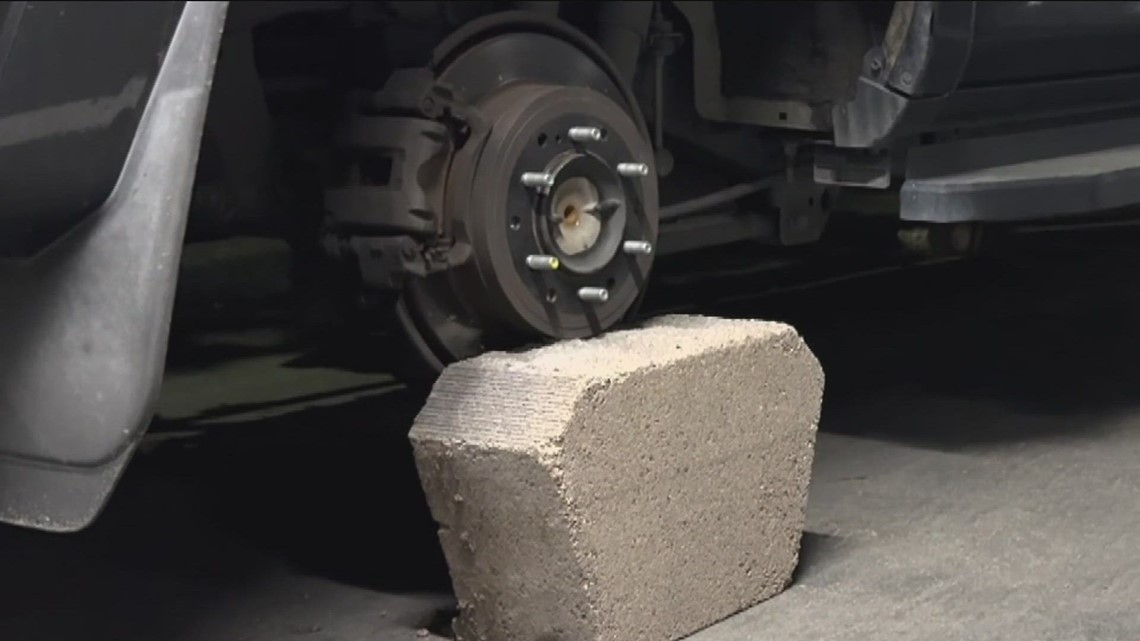 Dozens of wheel thefts reported | How to protect yourself | cbs8.com