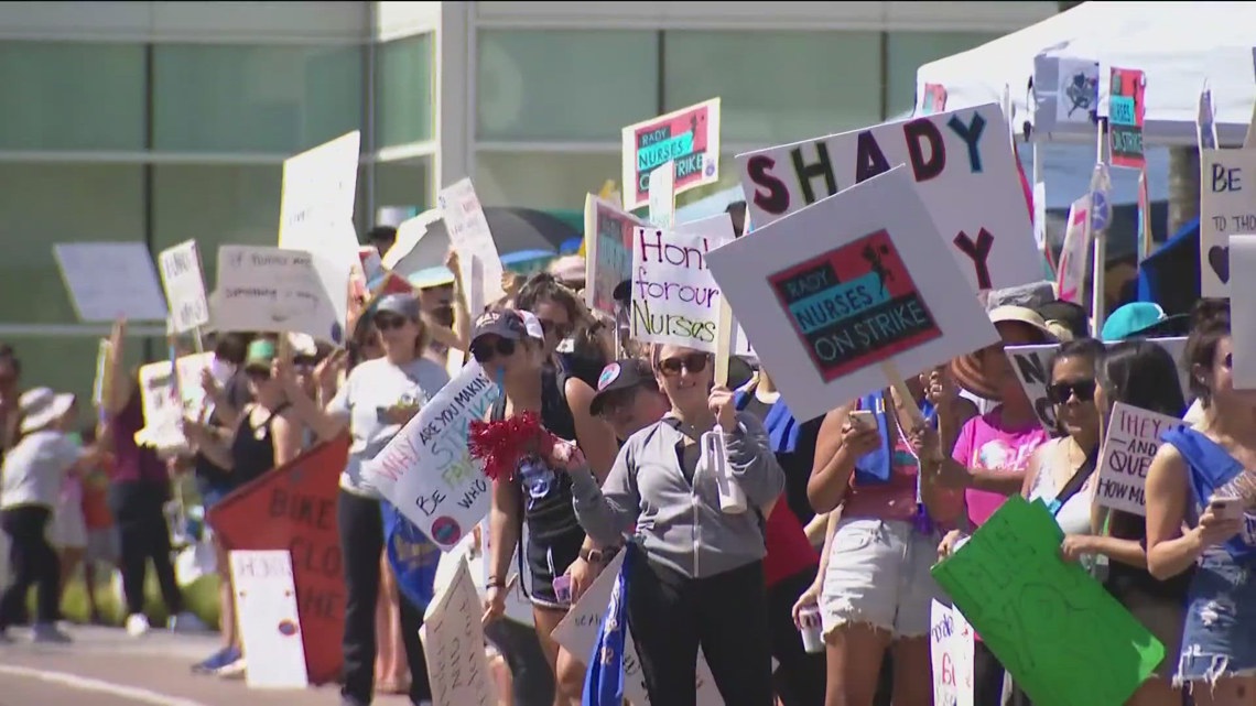 Rady Children's unionized nurses strike starts Monday | cbs8.com