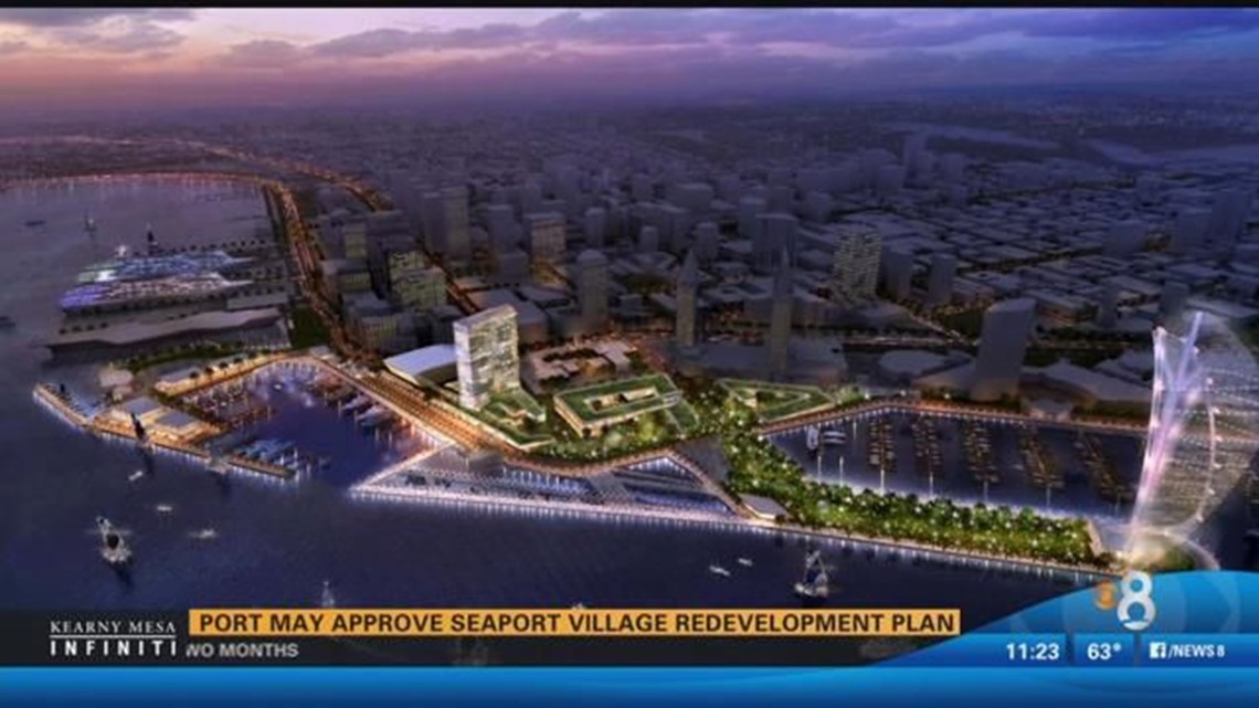 Port may approve Seaport village redevelopment plan | cbs8.com