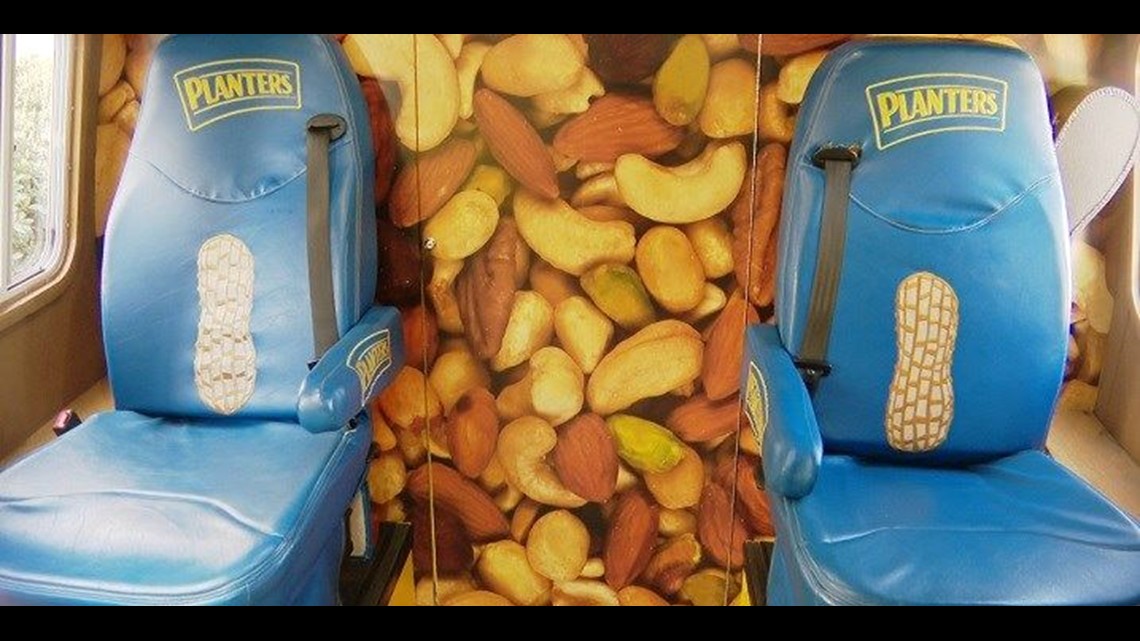 The Planters NUTmobile stops by CBS 8 while on tour in San Diego | cbs8.com