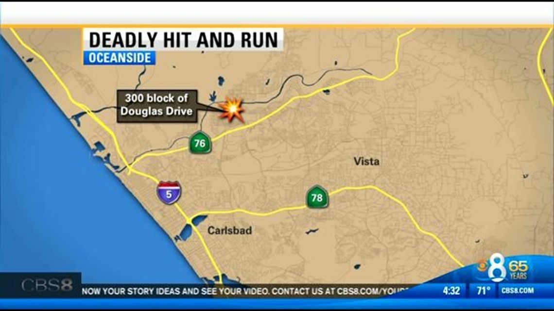 Arrest made in deadly Oceanside hit-and-run | cbs8.com