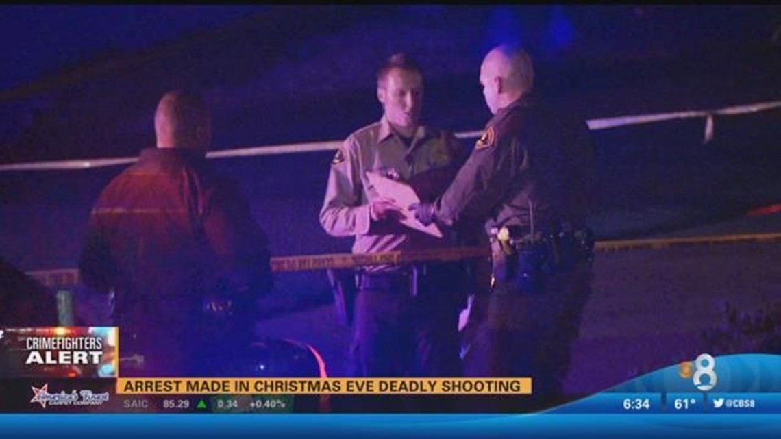 Arrest made in Christmas Eve deadly shooting | cbs8.com