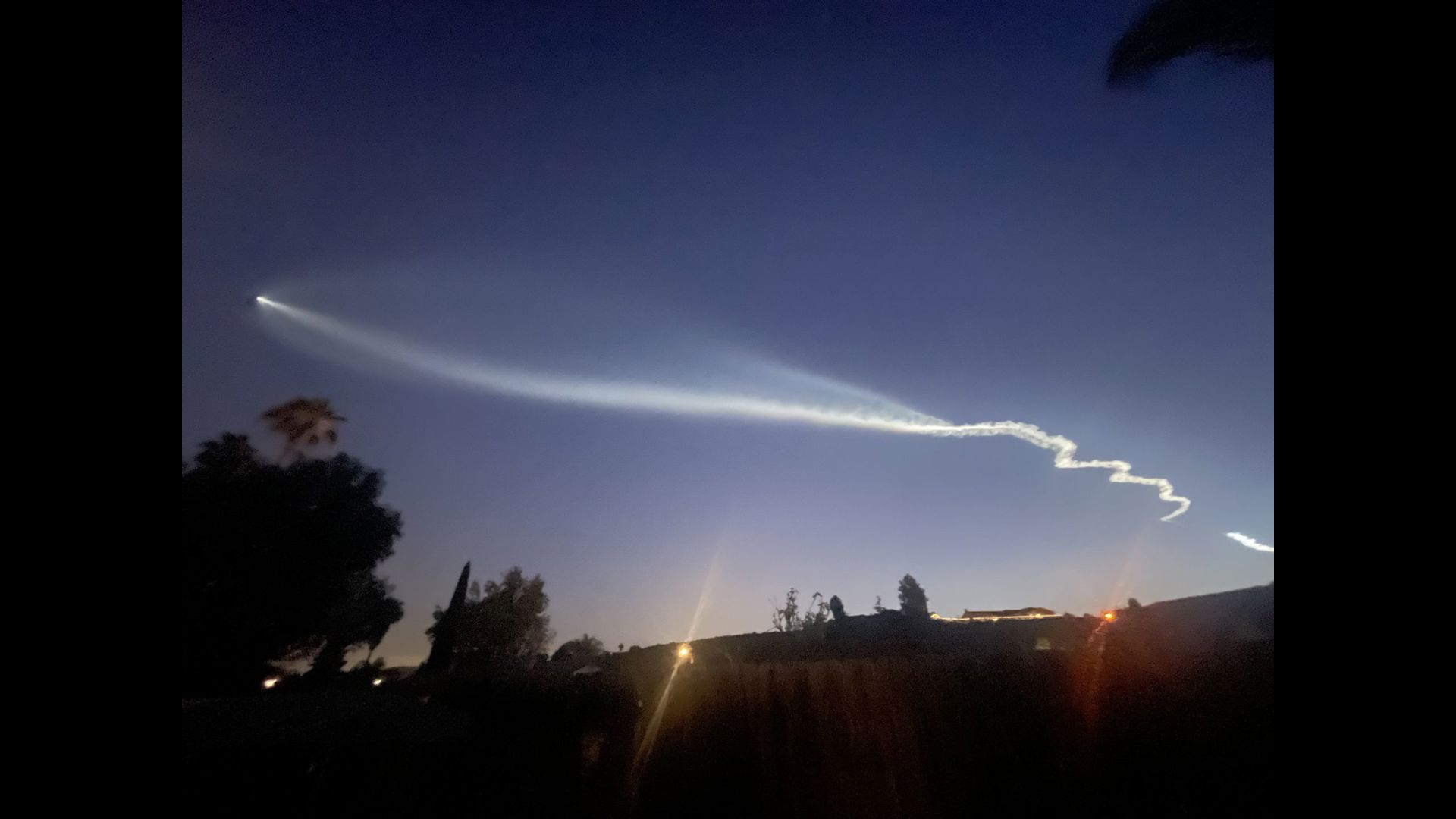 SpaceX Falcon 9 rocket launch of NASA SPHEREx in Southern California ...