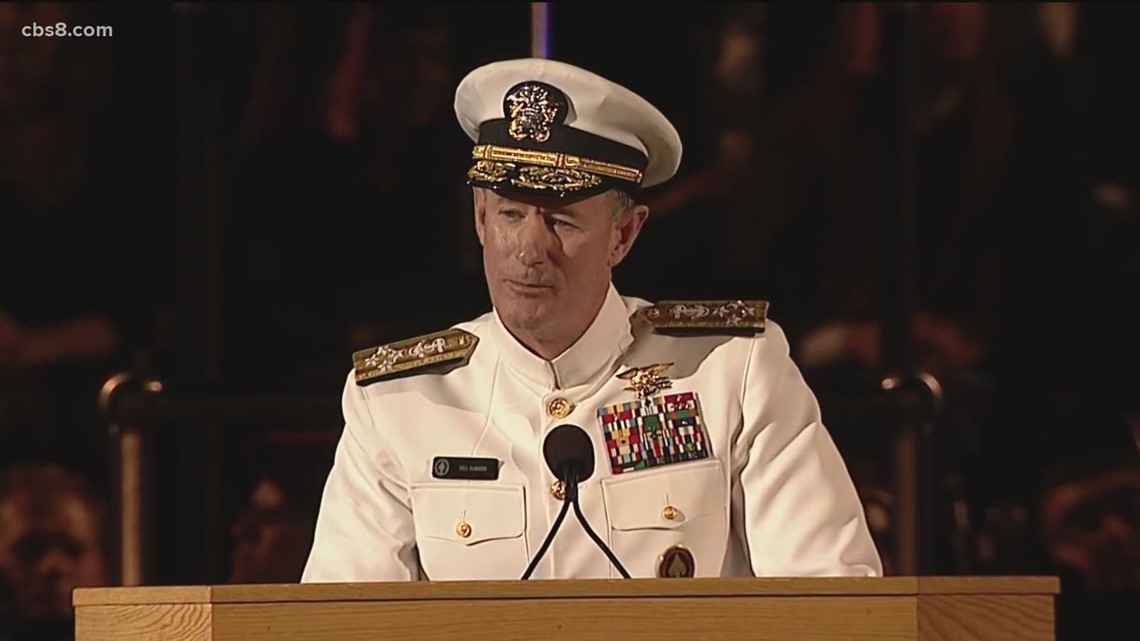 Retired four-star Navy admiral shares message on how little things can ...