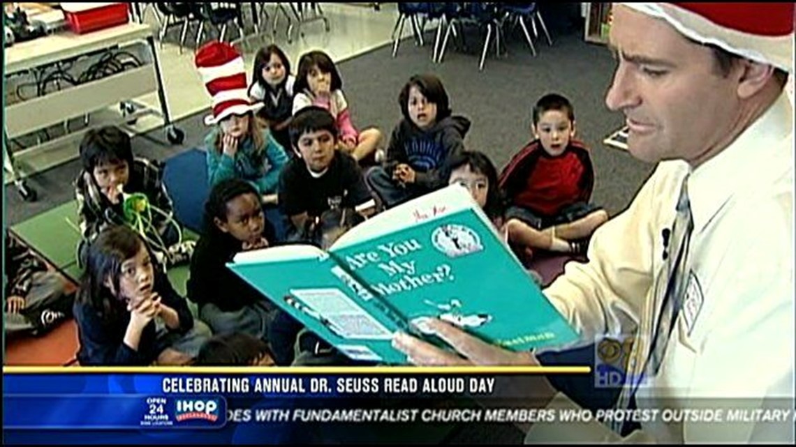 Events celebrate annual Dr. Seuss read aloud day | cbs8.com