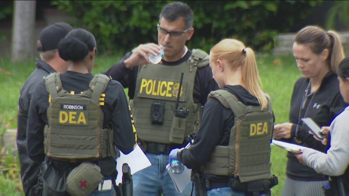 Dog shot, killed after attacking DEA agent during search warrant in La ...