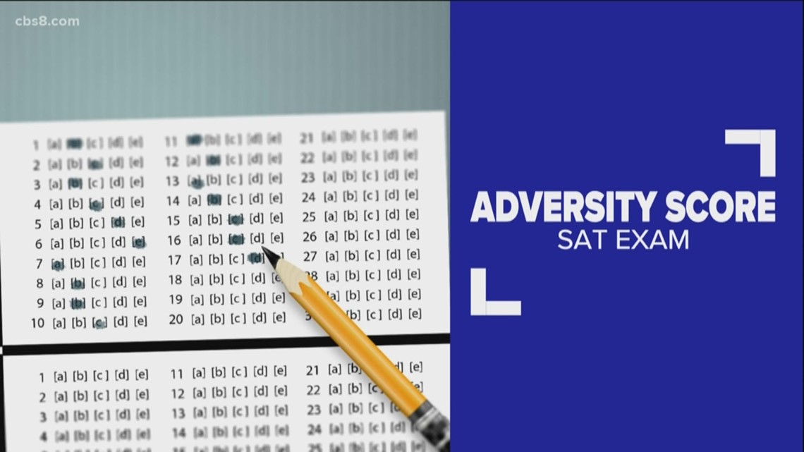 College Board will add 'adversity score' to SAT | cbs8.com
