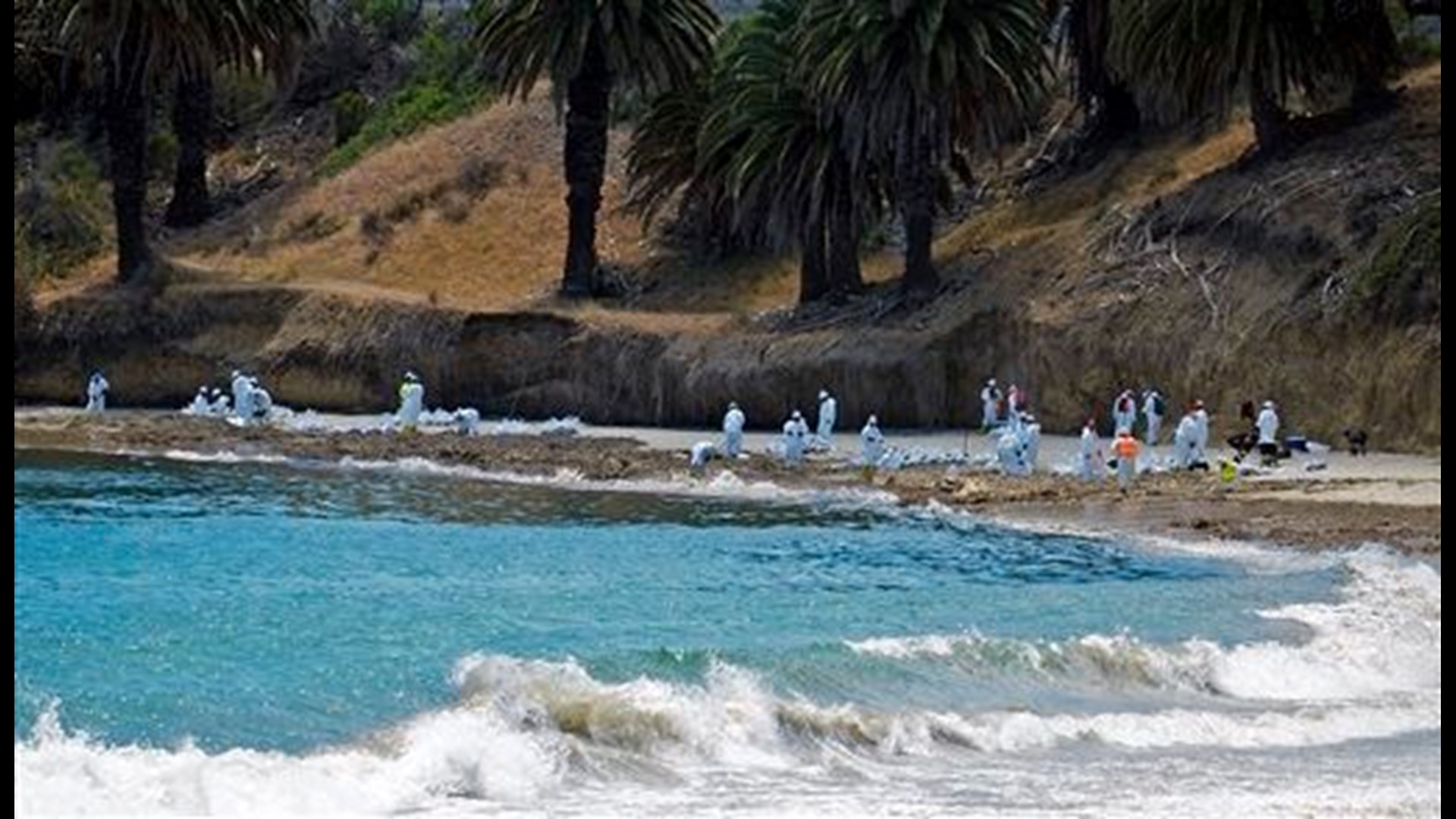 California beach to reopen 2 months after oil spill | cbs8.com