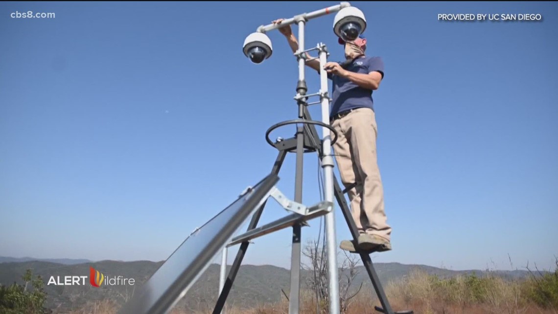 How can cameras help with California wildfires | cbs8.com