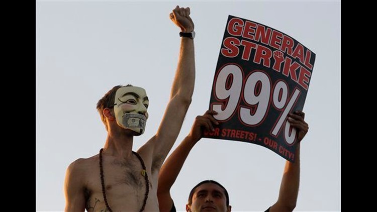 'Vendetta' mask becomes symbol of Occupy protests | cbs8.com