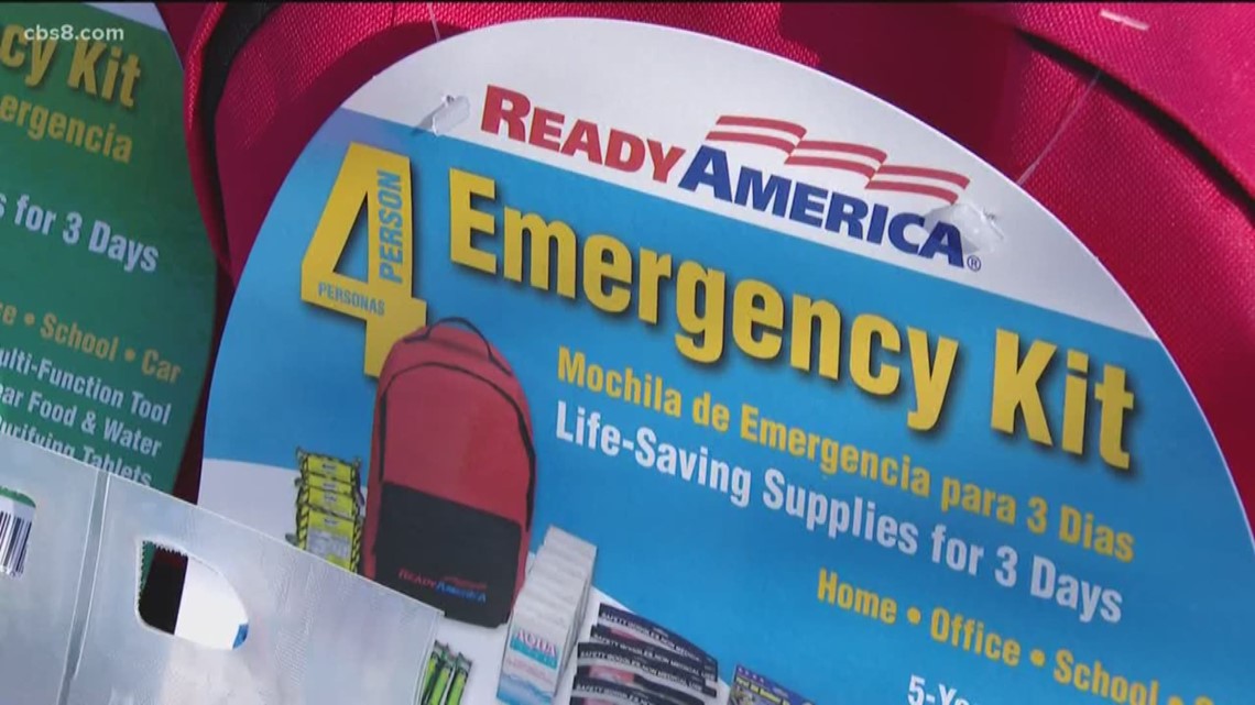 Disaster kits in demand after earthquakes jolt California | cbs8.com