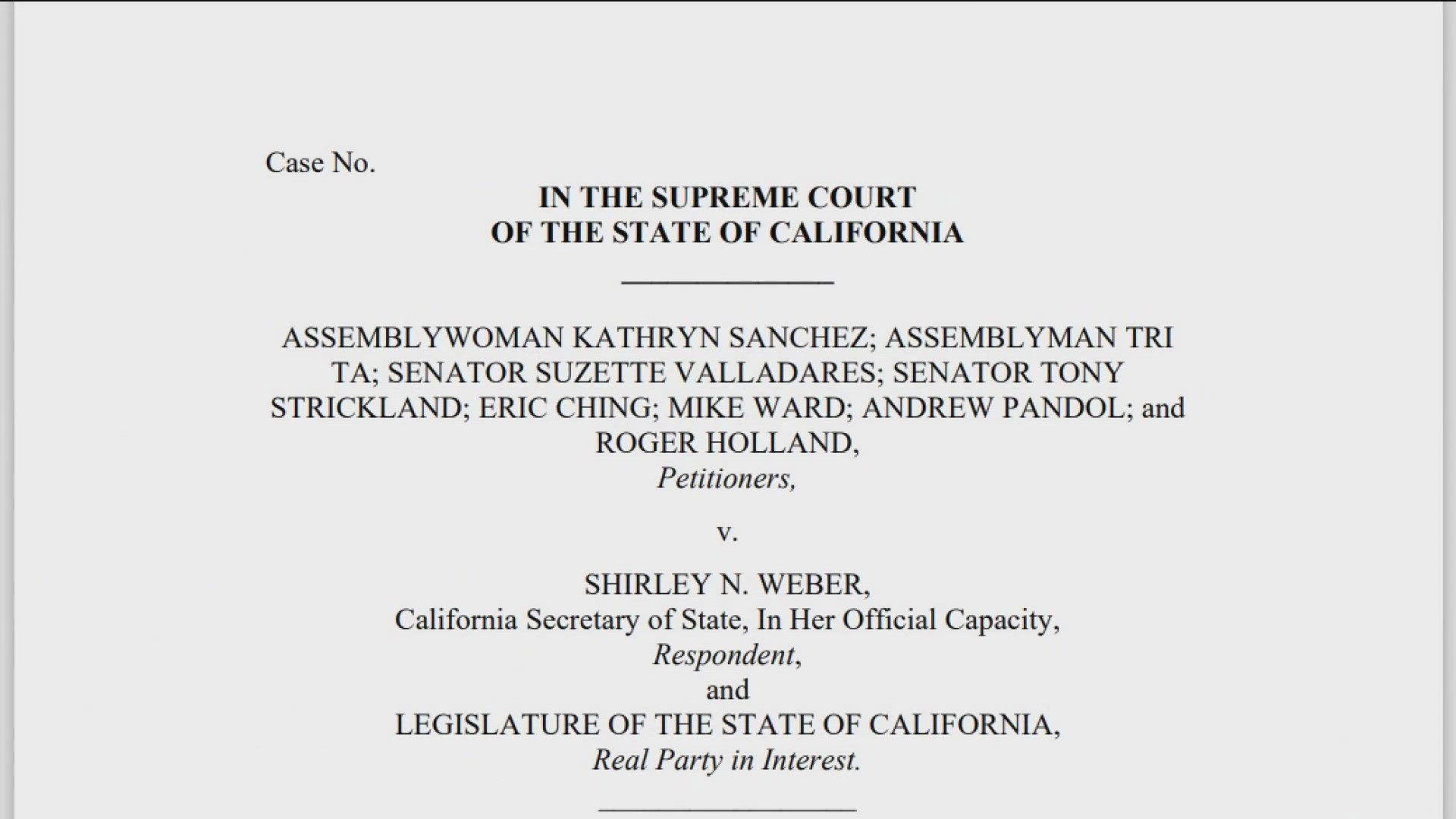 CA Republicans file emergency petition to try to block redistricting ...