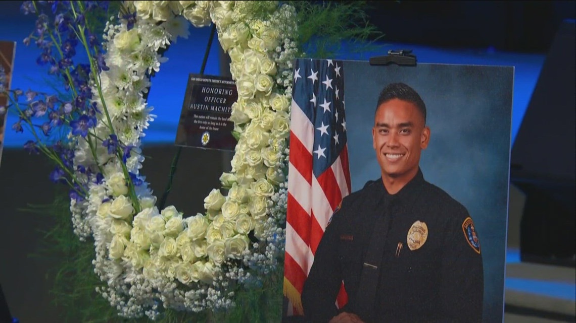 Memorial service honors the life of SDPD officer | cbs8.com