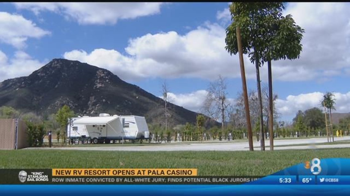 New RV resort opens at Pala Casino | cbs8.com