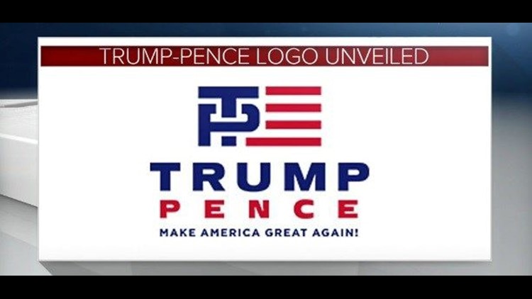 New Trump-Pence logo gives some people the giggles | cbs8.com