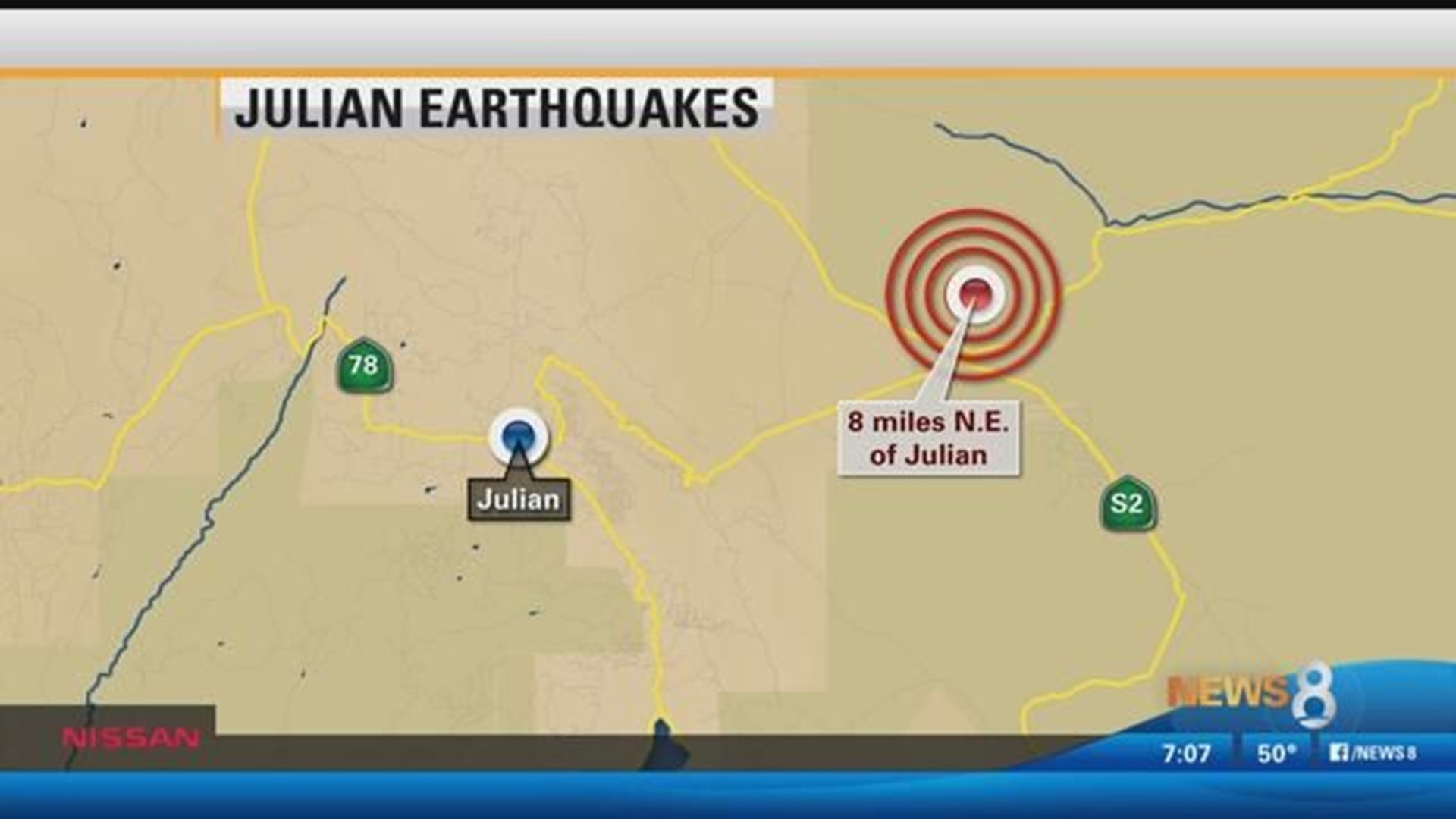 4 earthquakes rattle Julian and other areas | cbs8.com