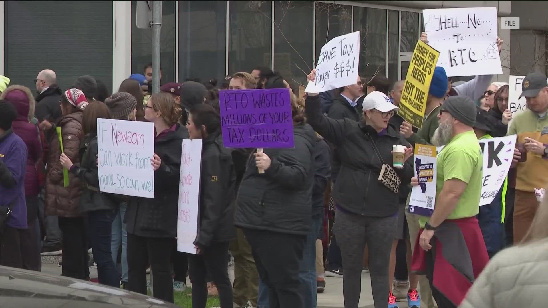 California union pushes to make telework permanent as state prepares ...