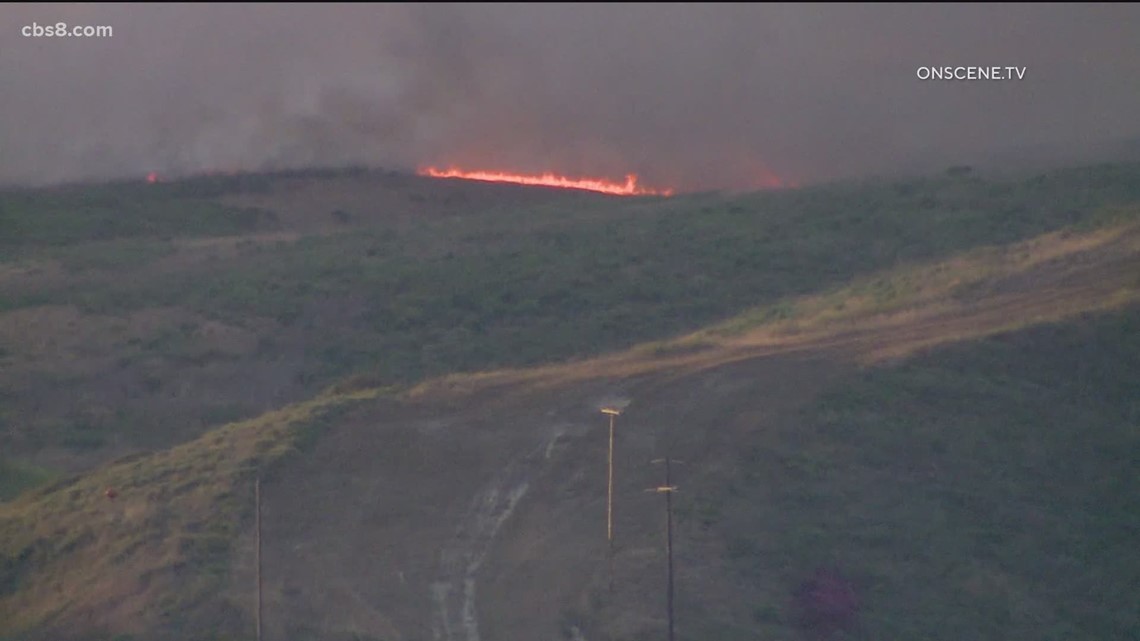 Is there a fire on Camp Pendleton? | cbs8.com