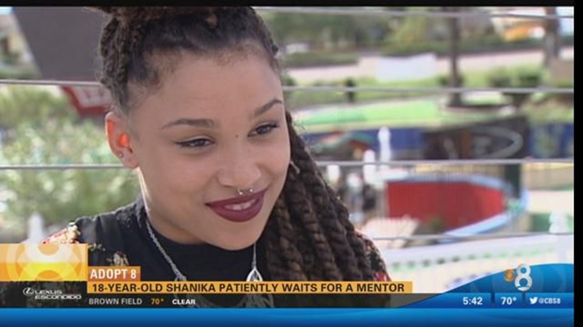 18-year-old Shanika patiently waits for a mentor | cbs8.com