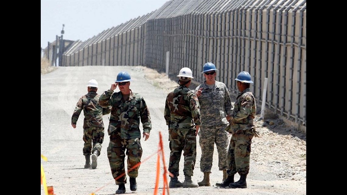 Troops await orders for Trump border security deployment | cbs8.com