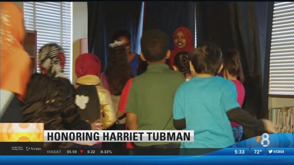 Honoring Harriet Tubman: Students create 'underground railroad ...