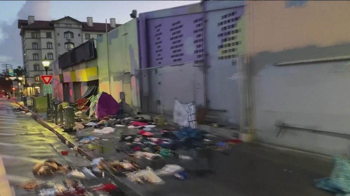 San Diego's homeless community struggles to find shelter from storms ...
