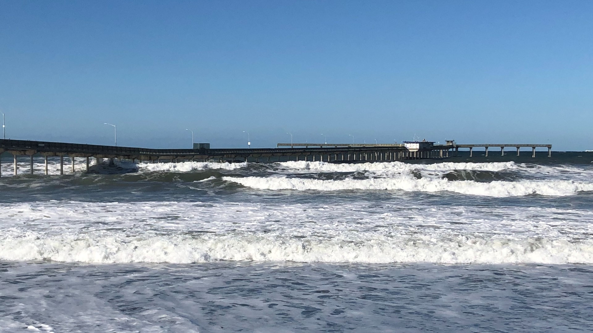 Ocean Beach Pier re-opened after repairs to damaged railing | cbs8.com