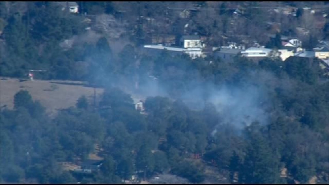 Shed fire in Julian spreads to bushes | cbs8.com
