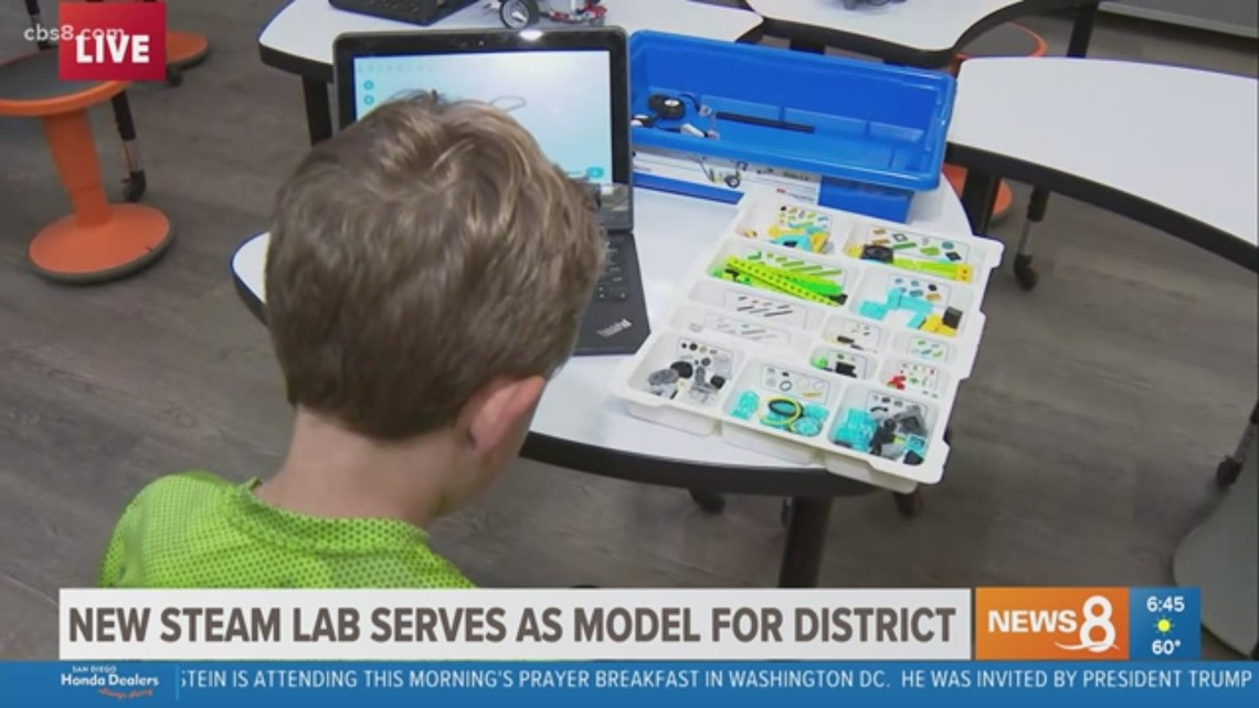 New Jerabek Elementary STEAM lab serves as model for school district ...