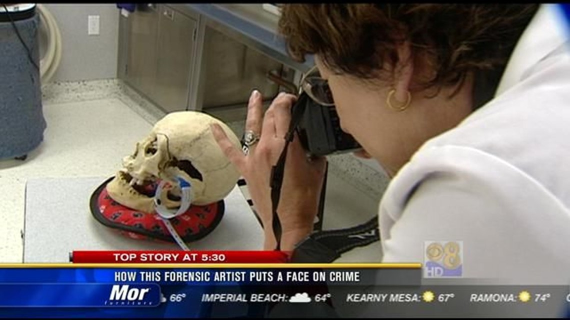 How this forensic artist puts a face on crime | cbs8.com