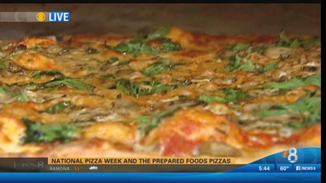 National Pizza Week and the prepared foods pizzas | cbs8.com