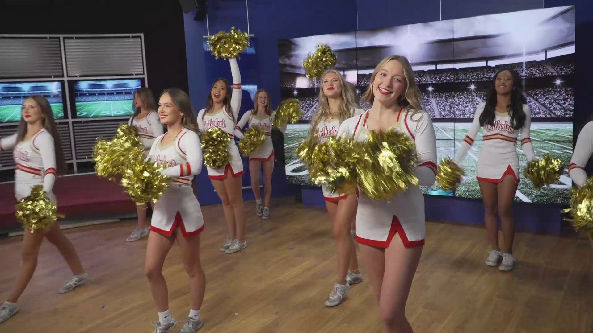 Cathedral Catholic Cheer celebrates CIF San Diego Open Division ...