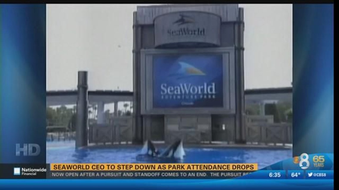 SeaWorld CEO to step down as park attendance drops | cbs8.com