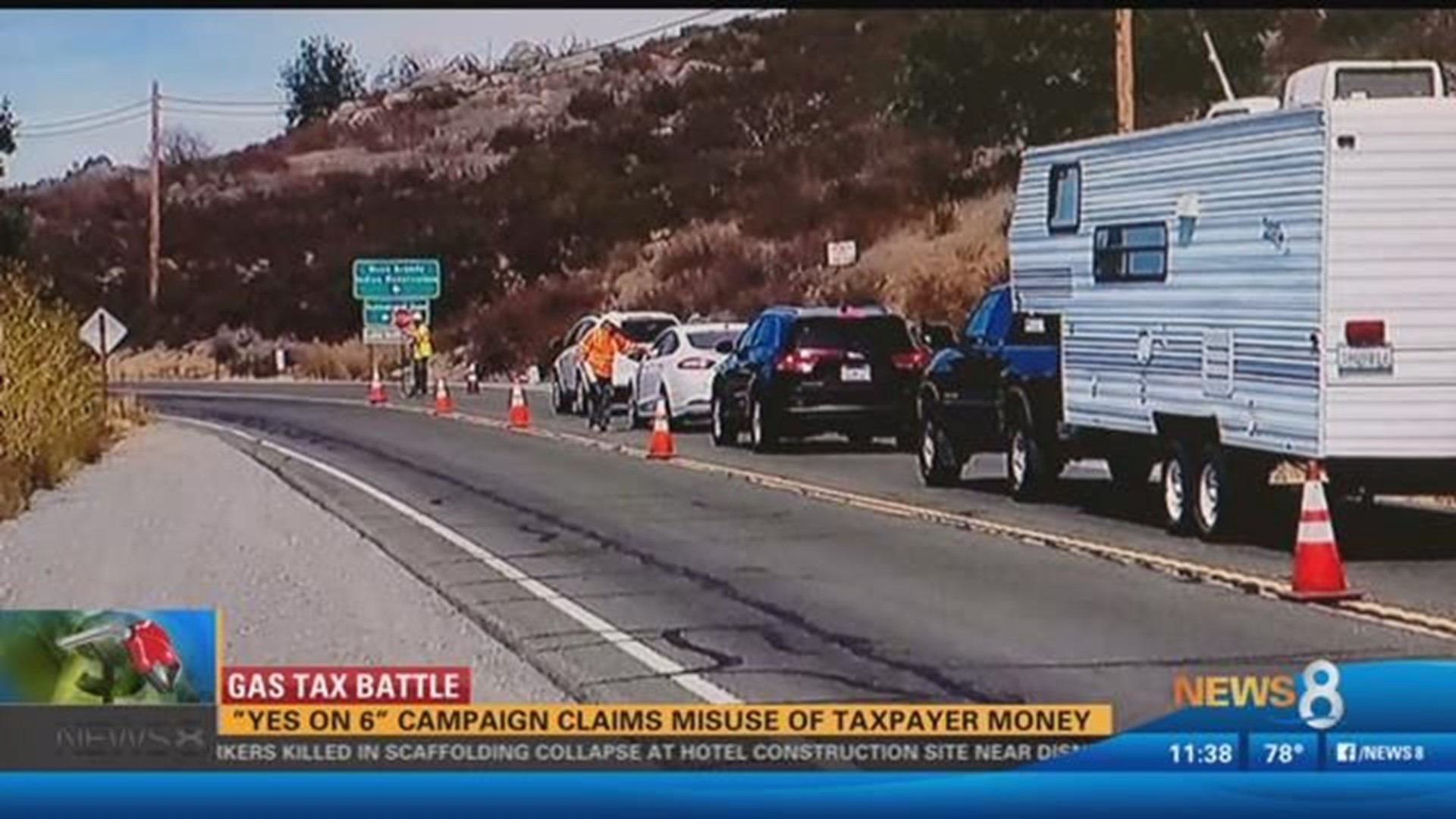 Gas Tax Battle: Yes on Prop 6 Campaign claims misuse of taxpayer money ...