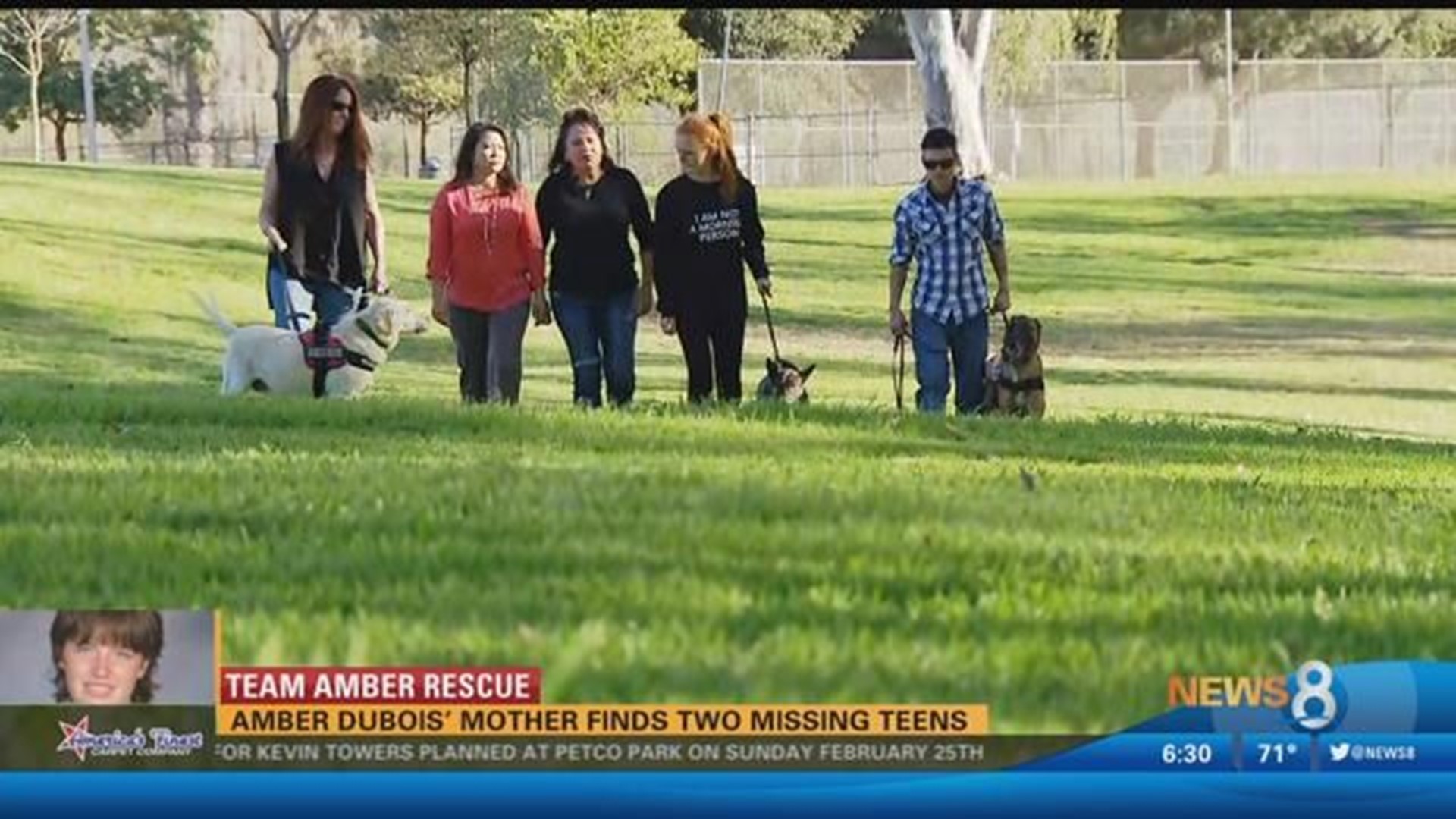 Team Amber Rescue: Amber Dubois' mother finds two missing teens | cbs8.com