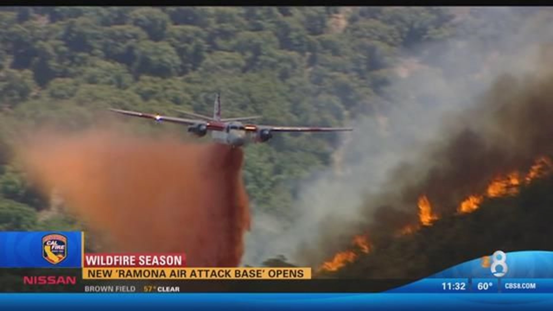 New Ramona Air Attack Base opens | cbs8.com