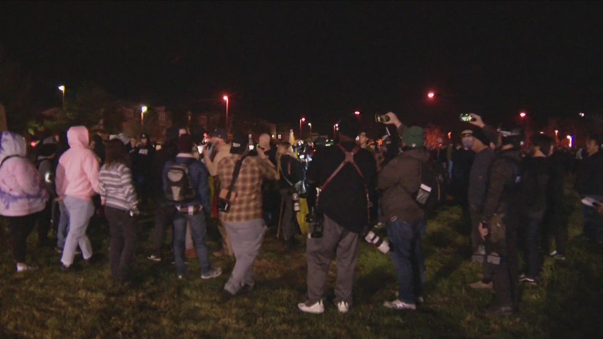 Dueling Demonstrations In Response To Transgender Locker Room Policy At dueling-demonstrations-in-response-to-transgender-locker-room-policy-at