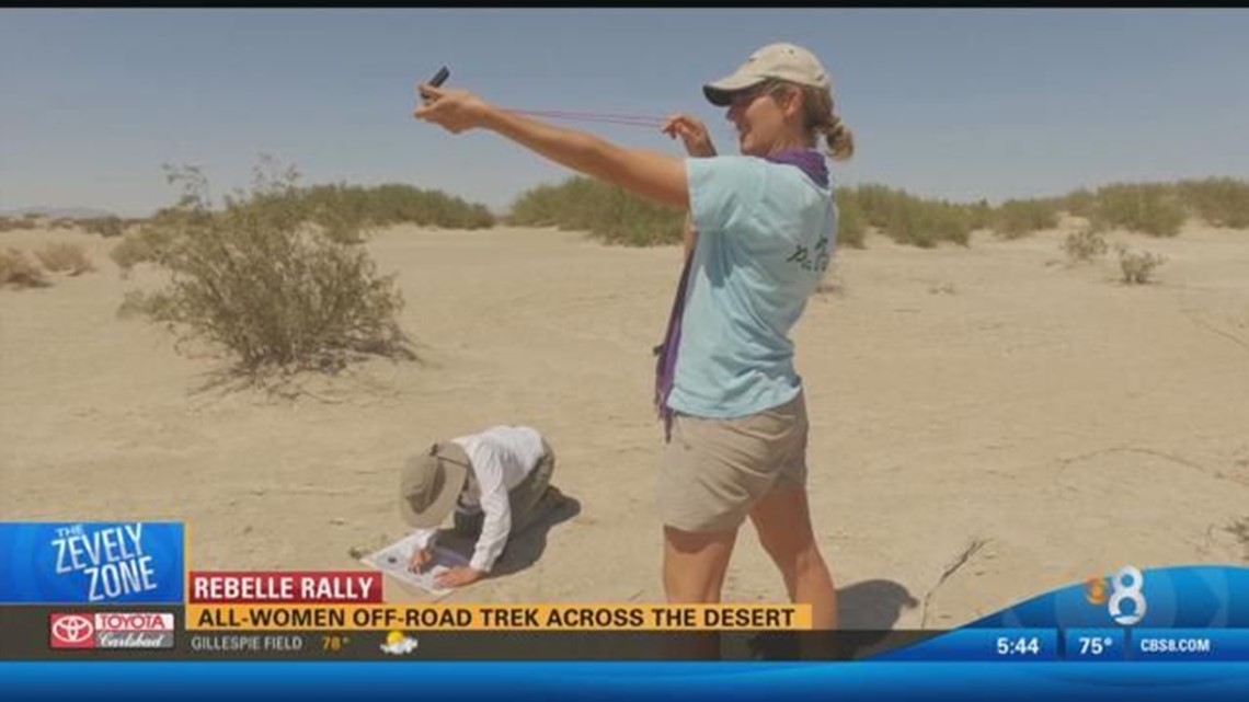 All-women off-road trek across the desert | cbs8.com