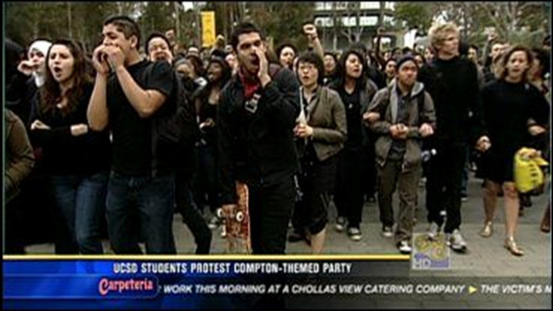UCSD students protest Compton-themed party | cbs8.com