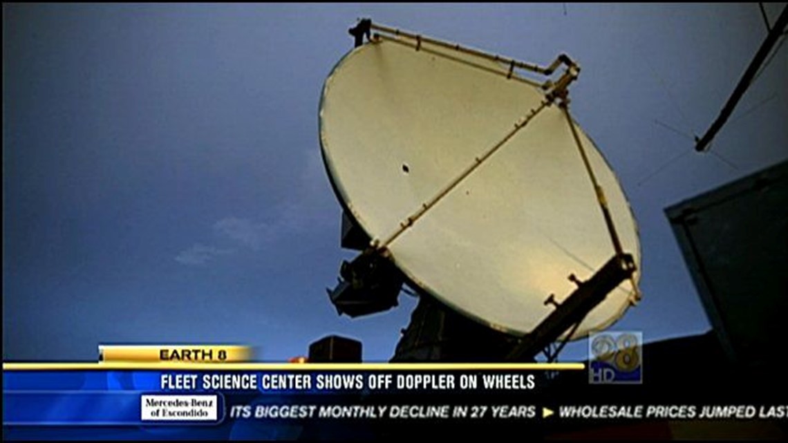 Fleet Science Center shows off "Doppler on Wheels" | cbs8.com