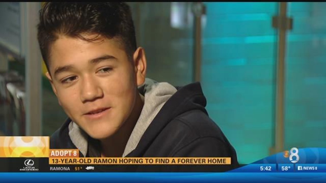 13-year-old Ramon hoping to find a forever home | cbs8.com