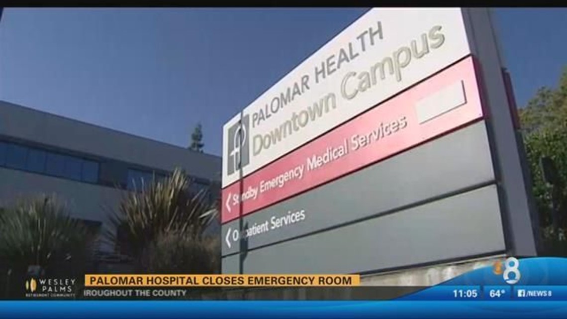 Palomar Hospital closes emergency room | cbs8.com