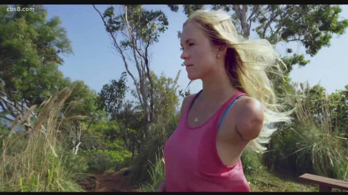 Bethany Hamilton speaks about journey to surfing success at San Diego ...