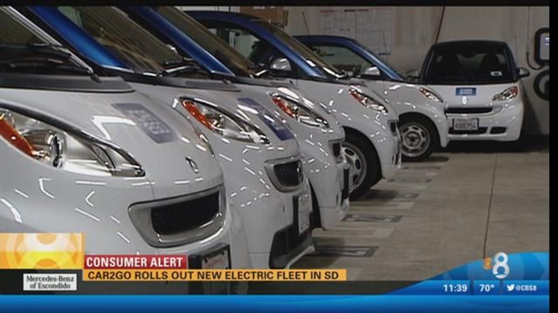Car2Go rolls out new electric fleet in San Diego | cbs8.com