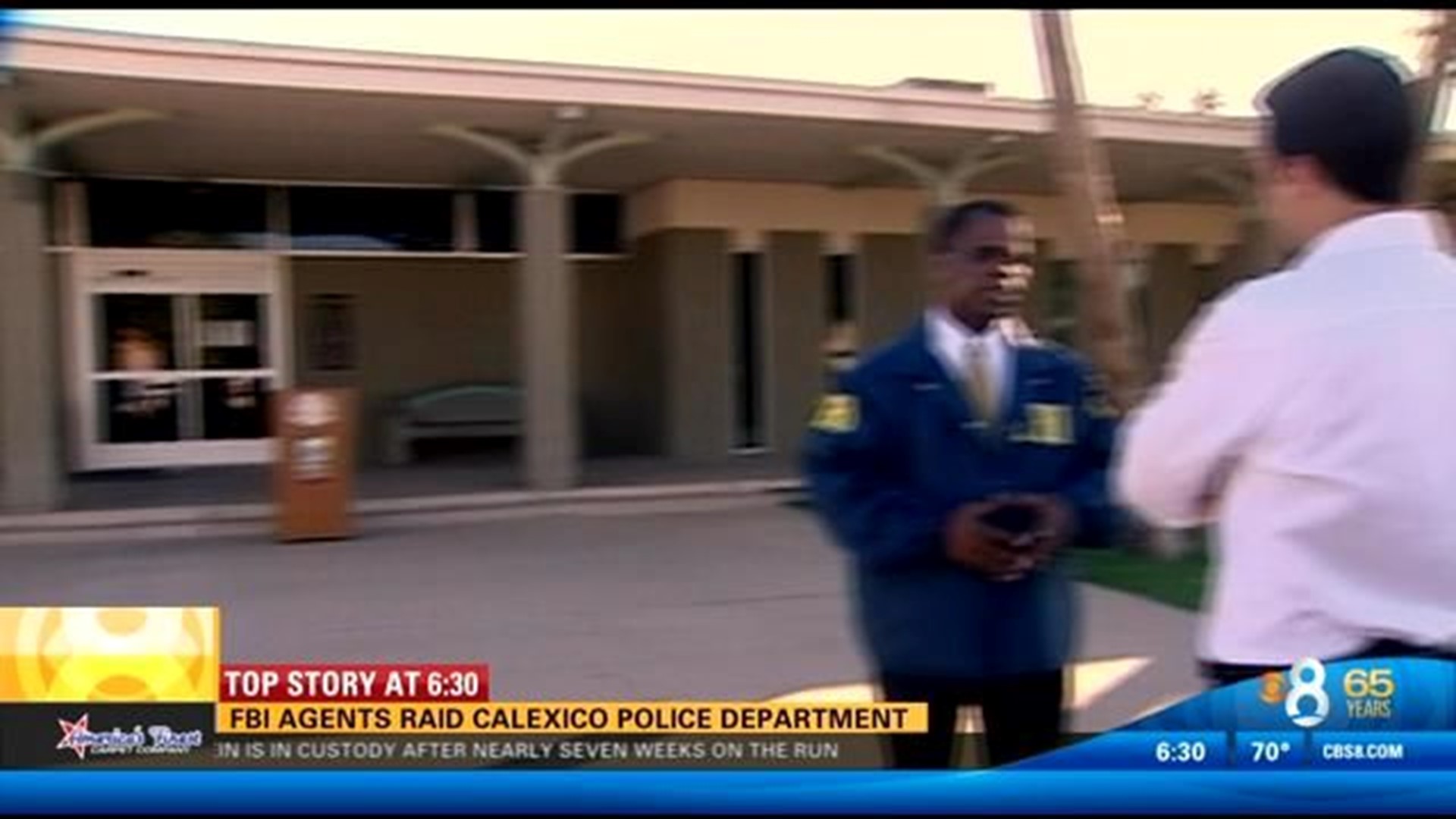 FBI agents raid Calexico Police Department | cbs8.com