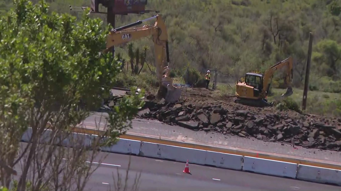 SR-78 westbound lanes reopen, eastbound lanes close | cbs8.com